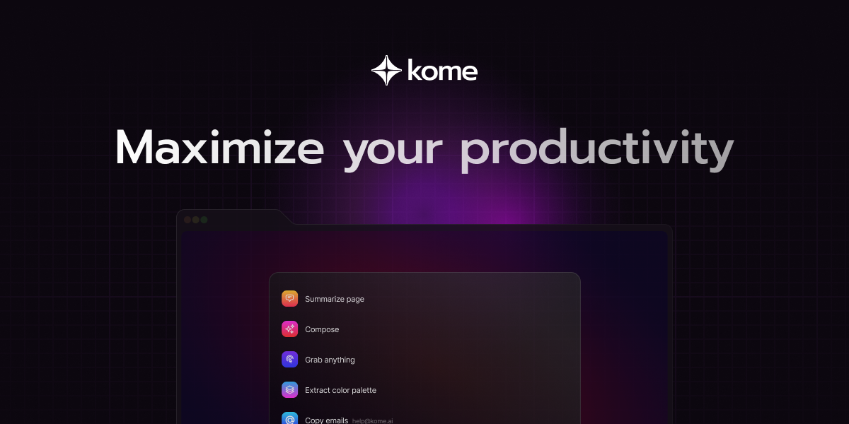 Kome - TalentGenius AgentHub - AgentHub
