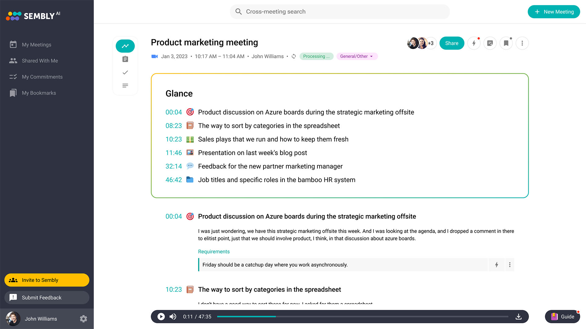 Sembly AI - TalentGenius AI Toolbox