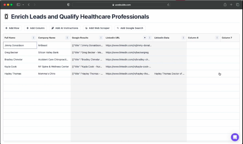 Double - TalentGenius AI Toolbox
