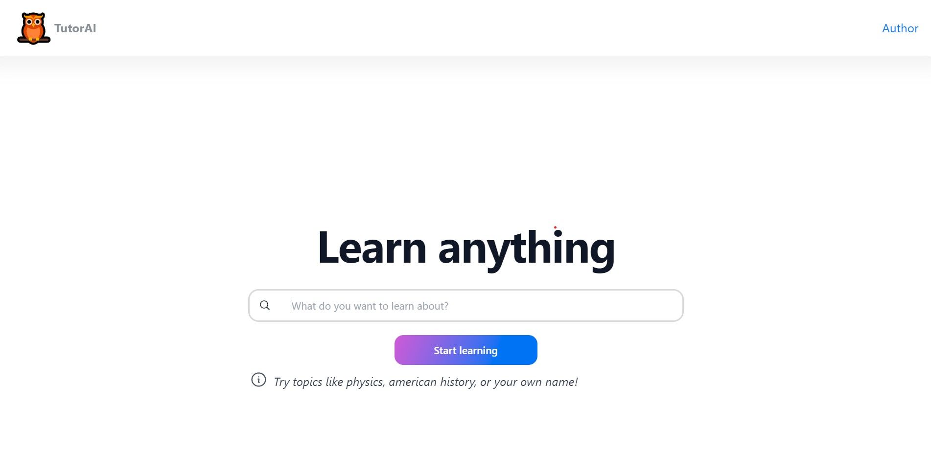 TutorAI - TalentGenius AI Toolbox